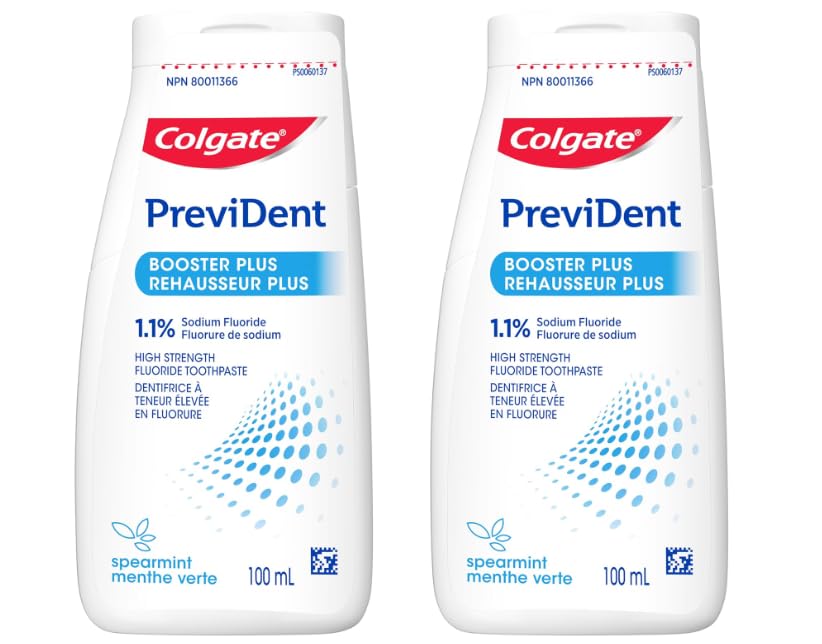 Colgate PreviDent 5000 ppm Booster Plus Toothpaste - Spearmint, 100mL ...