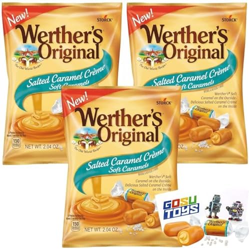 Amazon.com : Werther's Original Salted Caramel Crème Soft Caramels ...