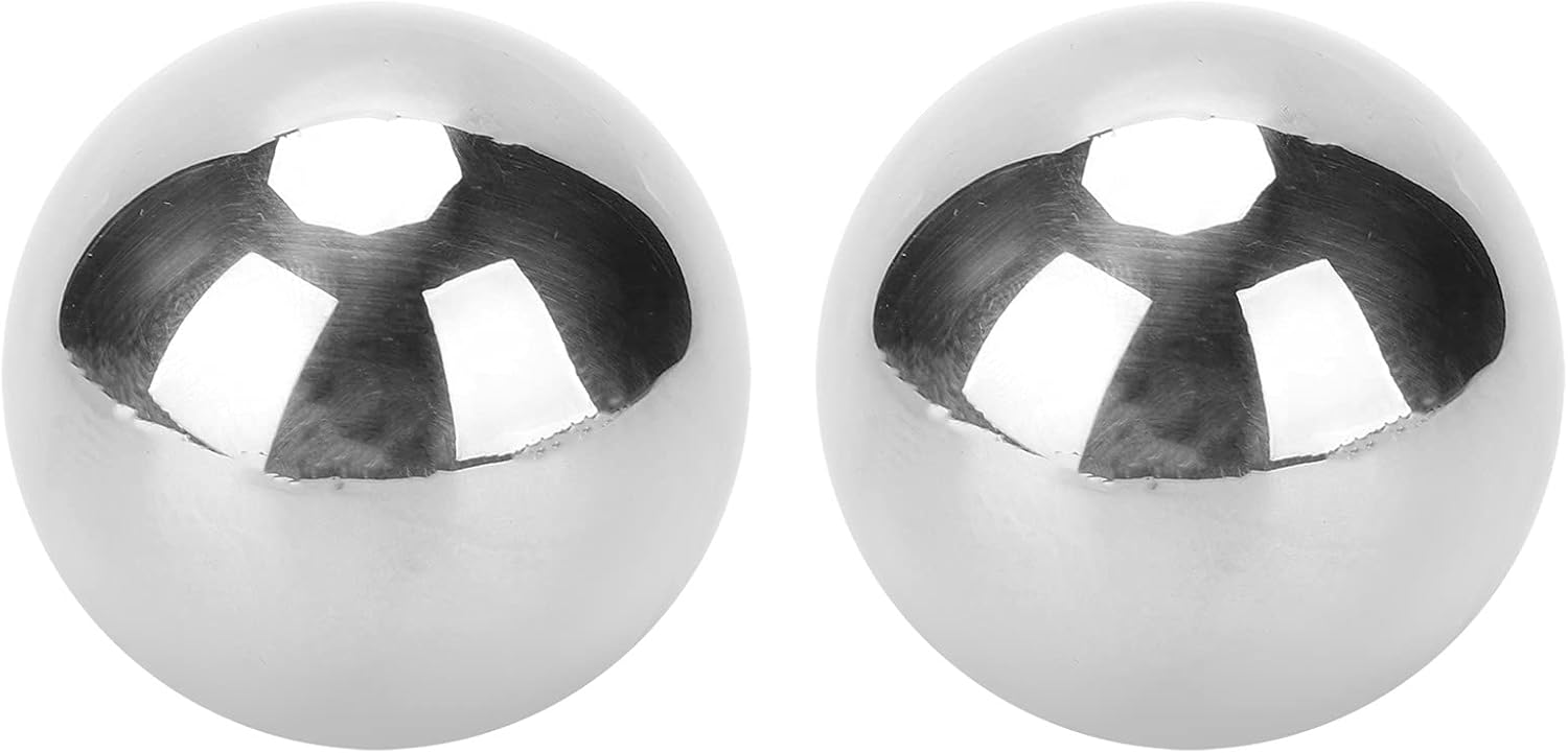 Amazon.com: BORDSTRACT 1 Pair 2.3 lb Solid Stainless Steel Baoding ...