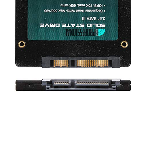 Inland Professional 480GB 3D NAND SATA III 6Gb/s 2.5\" Internal Solid ...