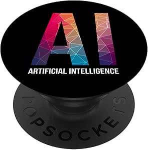 Amazon.com: AI Artificial Intelligence Data Programmer PopSockets Swappable PopGrip : Cell ...