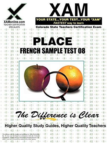 Amazon | Place French Sample Test (Place Series) | Xam | Teaching