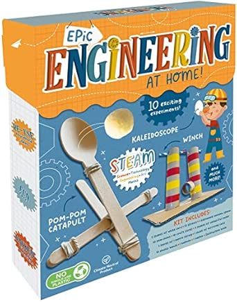 Epic Engineering At Home! (Children's Science Kit): Igloo Books ...