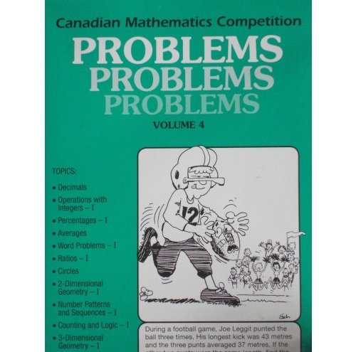 Canadian Mathematics Competition Vol. 4: 9780921418047: Books - Amazon.ca
