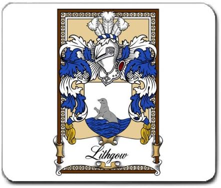 Amazon.com: Lithgow Family Crest Coat of Arms Mouse Pad : Office Products