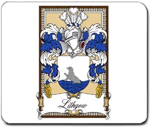 Amazon.com: Lithgow Family Crest Coat of Arms Mouse Pad : Office Products