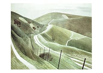 Chalk Paths (1935) by Eric Ravilious, A4 Poster (297x210) : Amazon.co ...