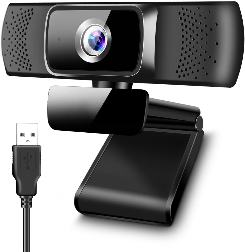 Amazon.com: ELECTRIC GIANT Webcam 1080p HD Computer Camera-in ...