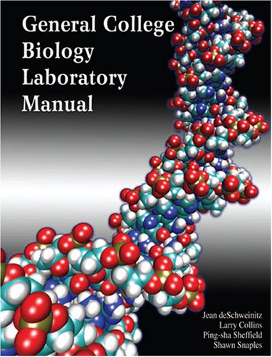 Buy GENERAL COLLEGE BIOLOGY LABORATORY MANUAL Book Online at Low Prices ...