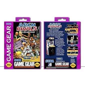Amazon.com: Arch Rivals | (SGGP) Sega Game Gear - Game Case Only - No ...