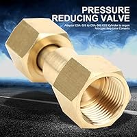 CGA - 320 to CGA - 580 Cylinder Adapter Carbon Dioxide Tank to Argon ...