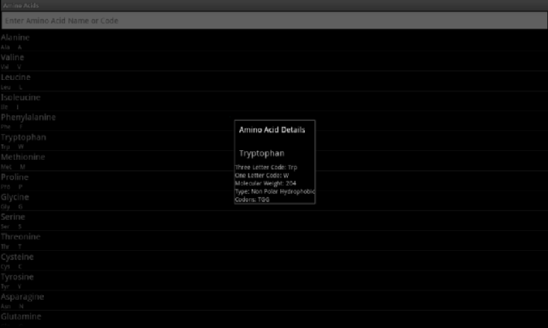 Codon Table:Amazon.ca:Appstore for Android