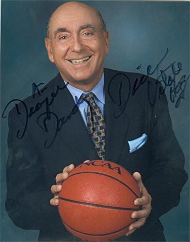 Dick Vitale Signed Photo - 8x10 ESPN College Basketball Broadcaster ...