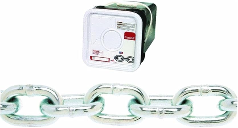 Amazon.com: System 3 Proof Coil Chains - proofcoil chain 3/8 z/p 45'/sq ...