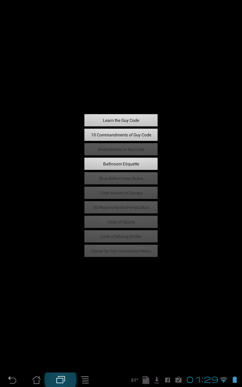 The Guy Code - App on Amazon Appstore