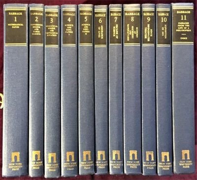 The Works of Charles Babbage (11 Volume Set): Babbage, Charles ...