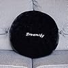 Amazon.com: DREAMIFY Billiard Ball Throw Pillow, 13.7'' Round Black ...