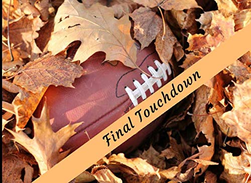 Final Touchdown: Football Funeral Guest Book Condolence Remembrance ...