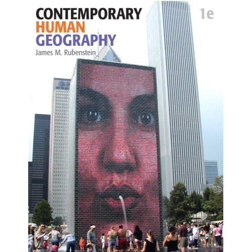 Contemporary Human Geography: Rubenstein, James M.: 9780321819765 ...