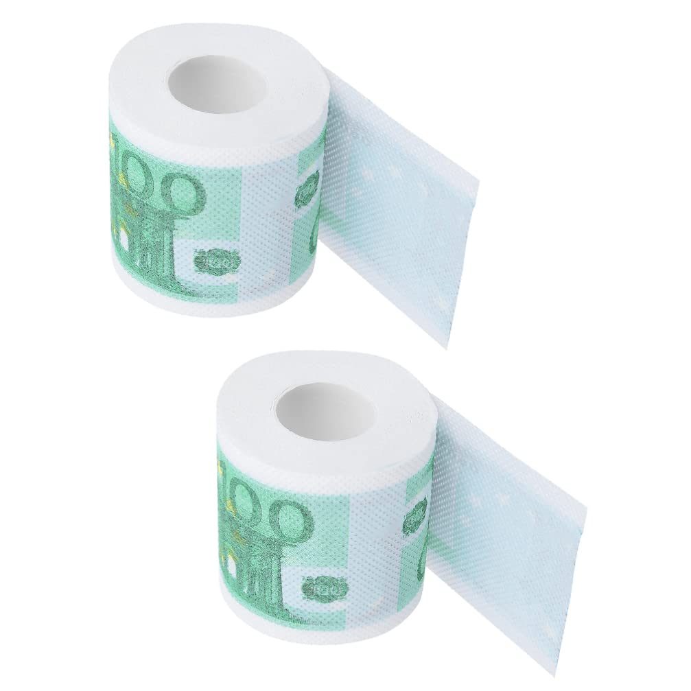 Money Printed Toilet Paper