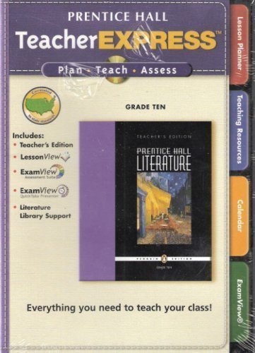 Prentice Hall Literature - Penguin Edition - Grade Ten 10 ...