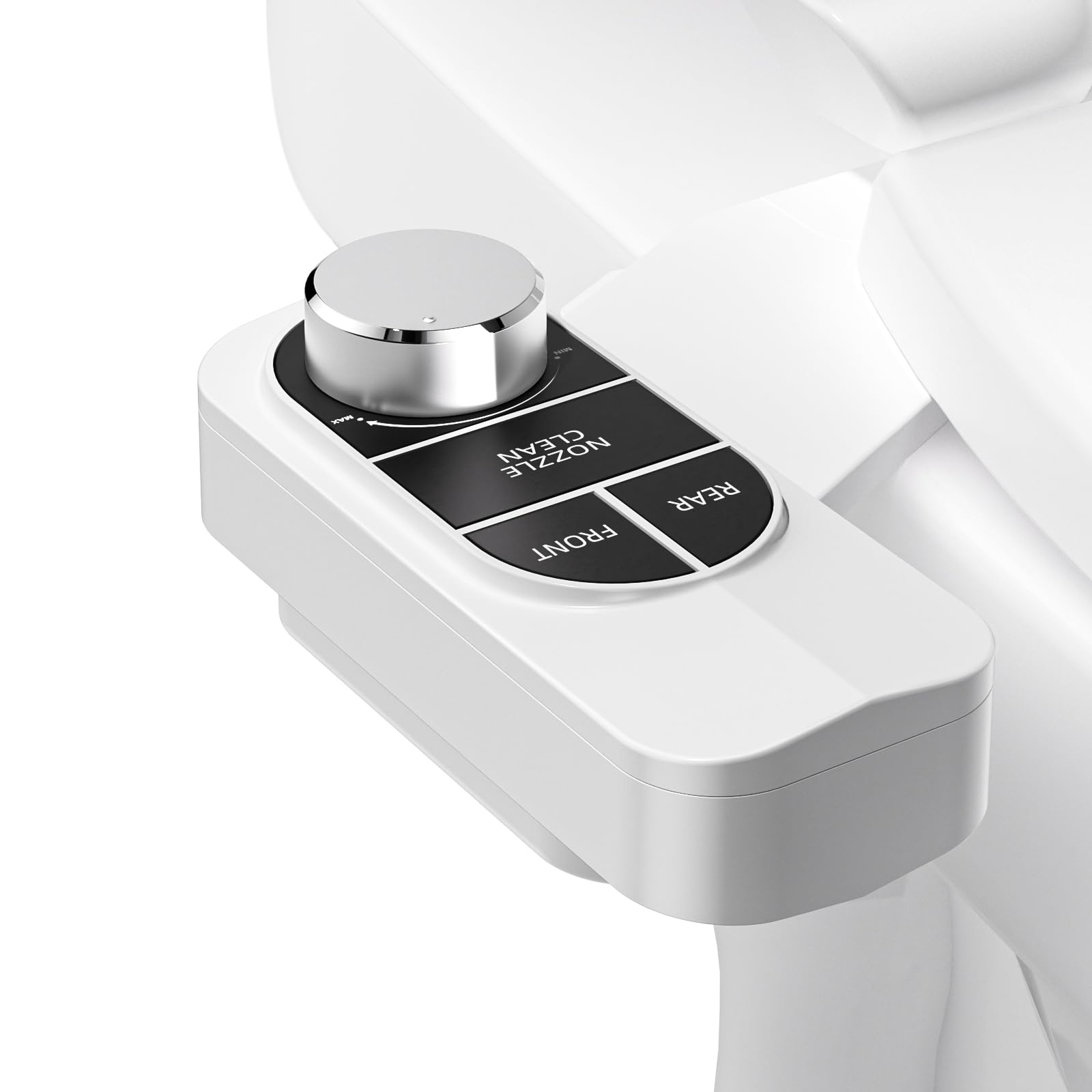 SAMODRA Ultra-Slim Bidet Attachment, Non-Electric Dual Nozzle (Frontal ...