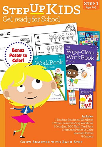 STEP UP KIDS: Get Ready for School Kit-Step 1 Ages 4-6: Dreamtivity ...