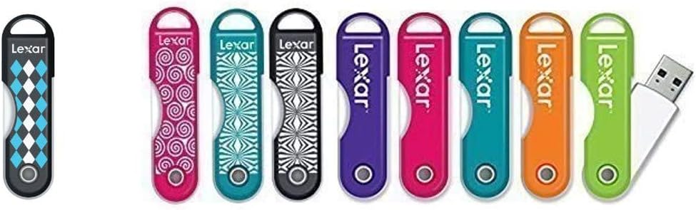 Amazon.com: Lexar JumpDrive TwistTurn USB 2.0 Flash Drive 32GB ...