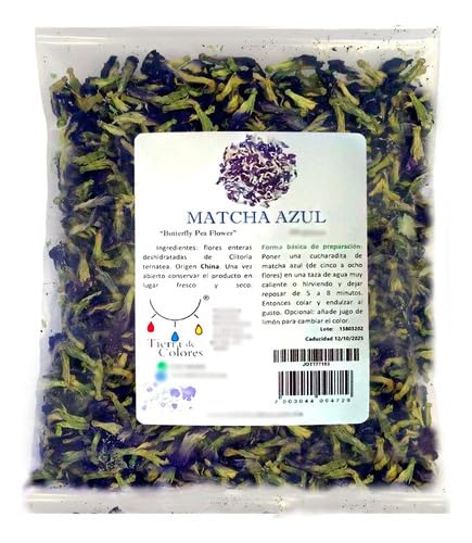 Té Azul de Clitoria Ternatea o Mariposa Azul 100g Butterfly Pea o Blue ...