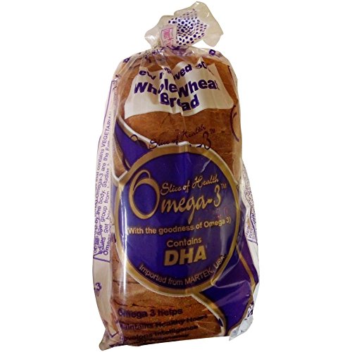 Omega–3 Bread - Whole Wheat, 300g Pack : Amazon.in: Grocery & Gourmet Foods