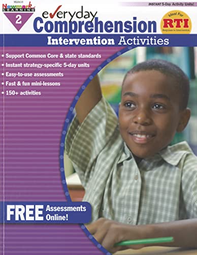 Newmark Learning Grade 2 Everyday Comprehension Intervention Activities ...