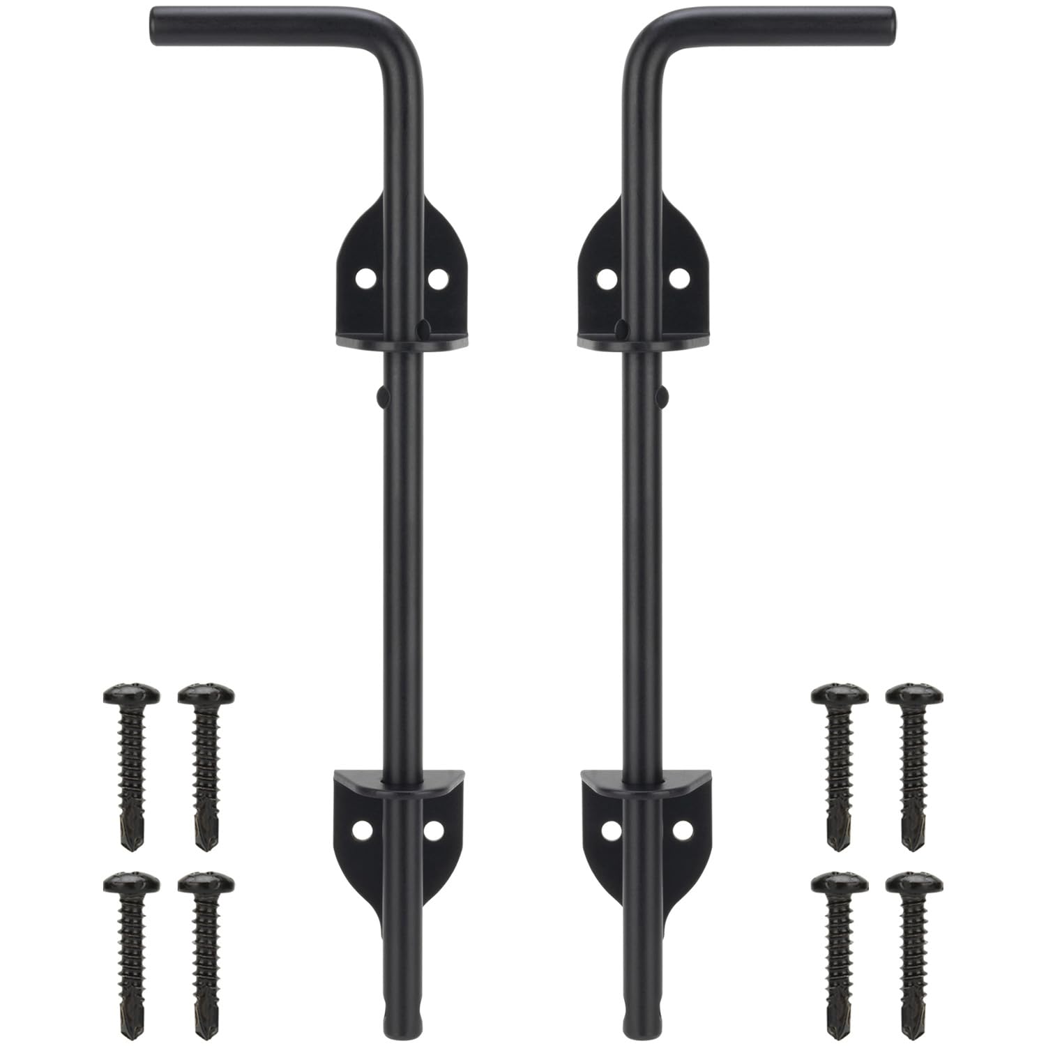 Amazon.com: 12" Cane Bolt Heavy-Duty Drop Rod for Gate, Gate Ground ...