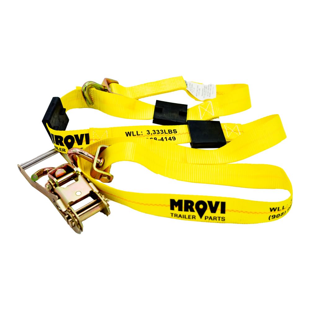 Amazon.com: Car Hauler Straps 3 Point J Hook - Premium 2" x 10' Ratchet ...