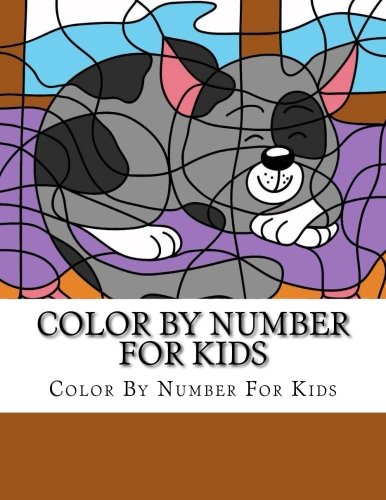 Color By Number For Kids (Jumbo Color By Numbers Activity Book For ...