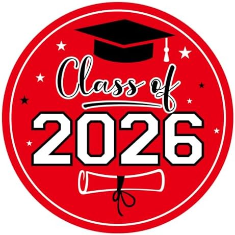 Amazon.com : Anwyll Graduation Stickers 2026 - Class of 2026 Stickers ...