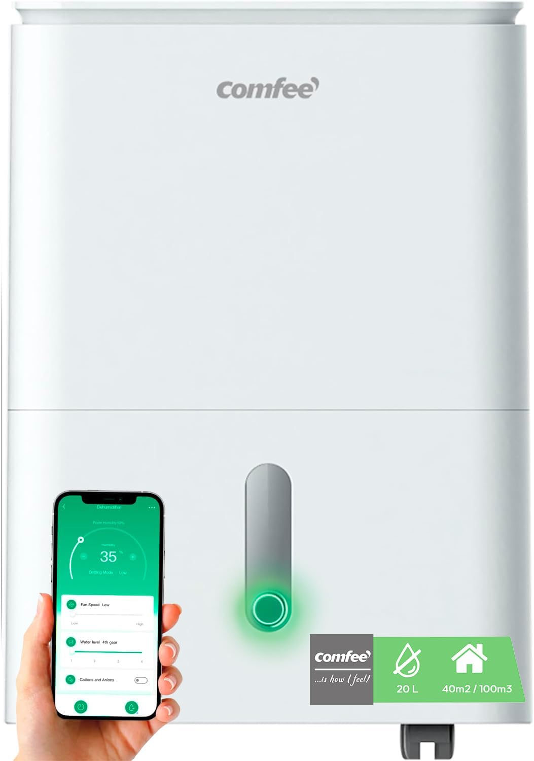 Inventor EVA II Pro Wifi 20 litros/día, Deshumidificador con Acceso ...