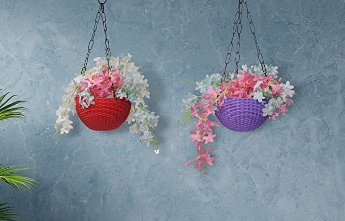 Relanta -Decorative Hanging Pots with Chain | Home Office Or Gift Wild ...