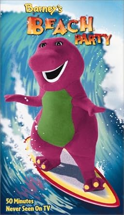 Barney - Barney's Beach Party [VHS] : Barney: Amazon.de: DVD & Blu-ray