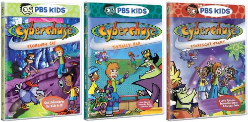 Amazon.com: Cyberchase: Totally Rad/Starlight Night/Ecohaven CSE (3 DVD ...