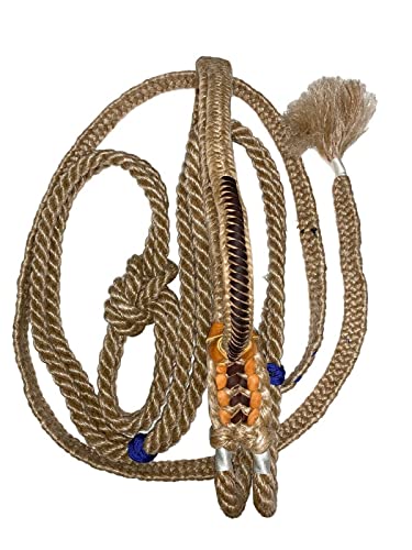 Bull Rope 9/7 Right Hand Half Leather Bull Riding Equipment Quality ...