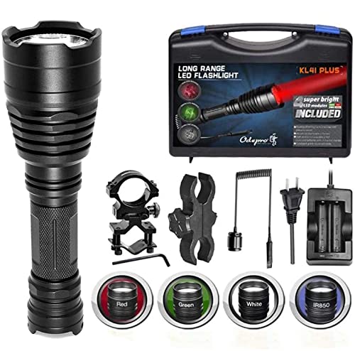40% Off Discount Odepro KL41Plus Hunting Flashlight Kit Coyote Hog ...