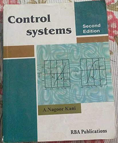 Control Systems [Paperback] A. Nagoor Kani : A. Nagoor Kani, A. Nagoor ...