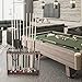 Amazon.com: Nisorpa Floor Stand Billiard Pool Cue Racks-12 Pool ...