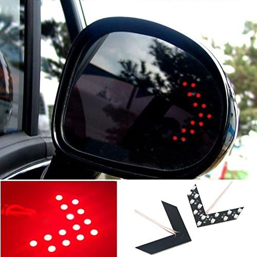 Amazon.com: Ronben 2PCS 14-SMD LED Arrow Panels for Car Side Mirror ...