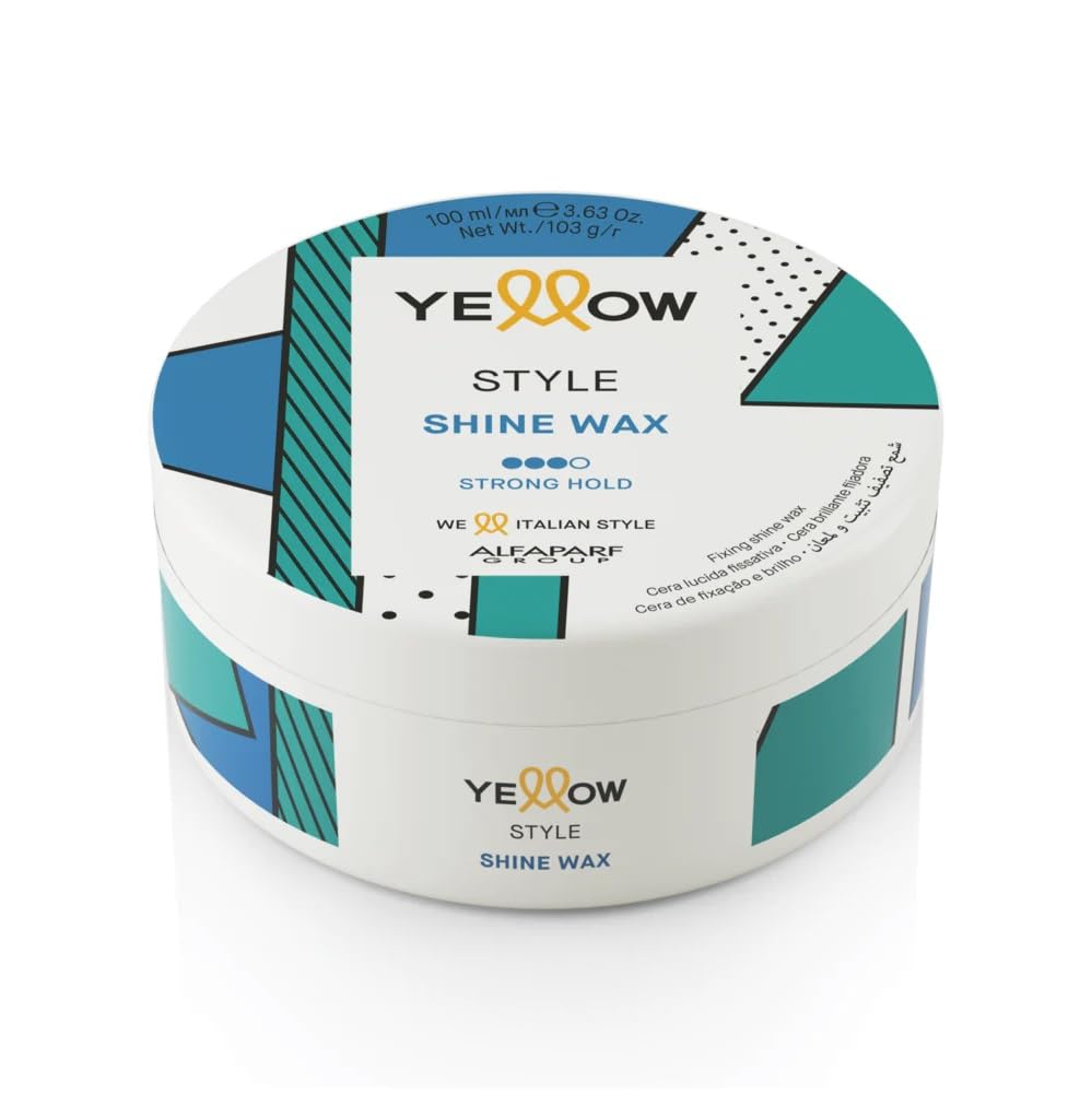 Amazon.com: ALFAPARF MILANO Yellow Style - Strong Hold Hair Wax - Adds ...