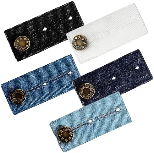 Amazon.com: Prasacco 8 Pieces Elastic Waist Extenders for Pants ...