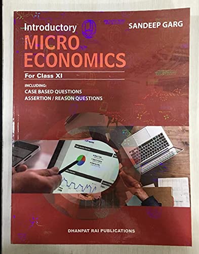 Author - Sandeep Garg Statistics For Micro Economics Class 11 for 2022 ...