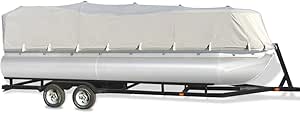 Amazon.com : Pyle Armor Shield Trailer Guard Pontoon Boat Cover ...