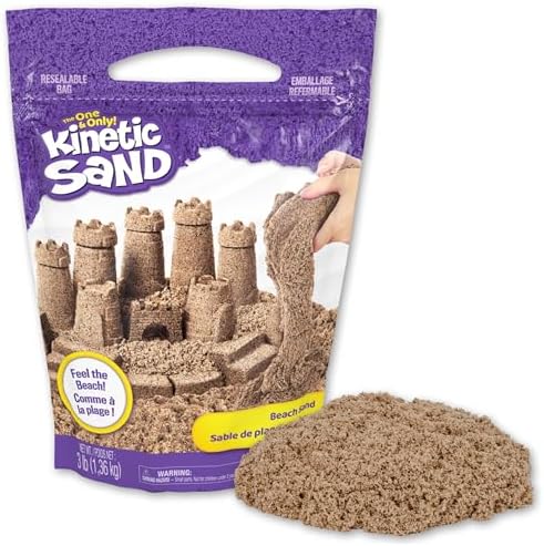 Buy kinetic sand 3 pounds beach sand (packaging may vary)- Multi color ...