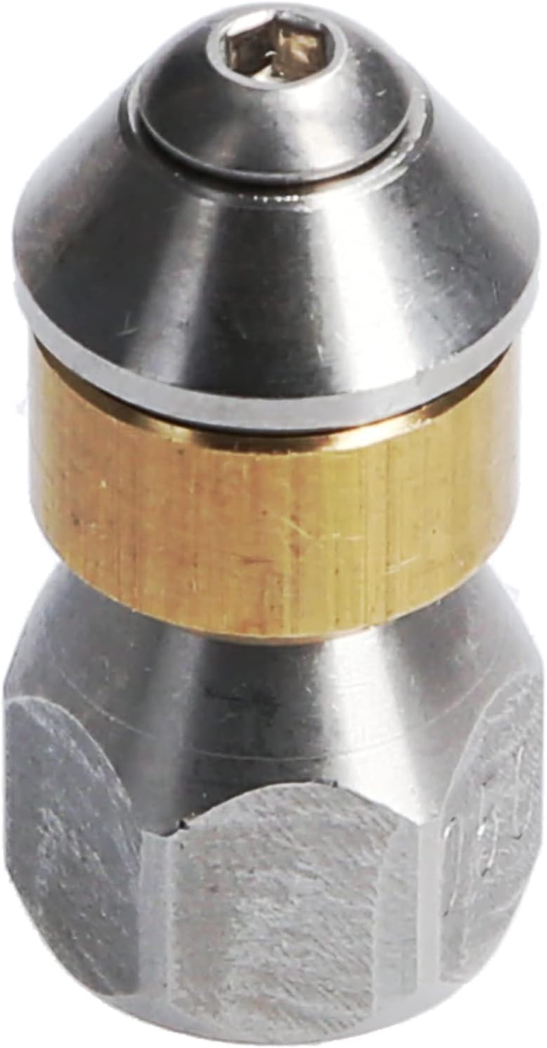 Lot de 2 buses de nettoyage de canalisations 1/8" rigides rotatives ...